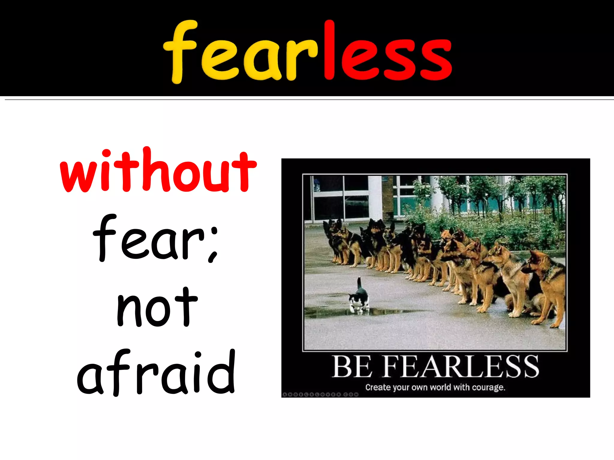 Less vocabulary words | PPT