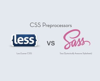 Less vs sass | PPT