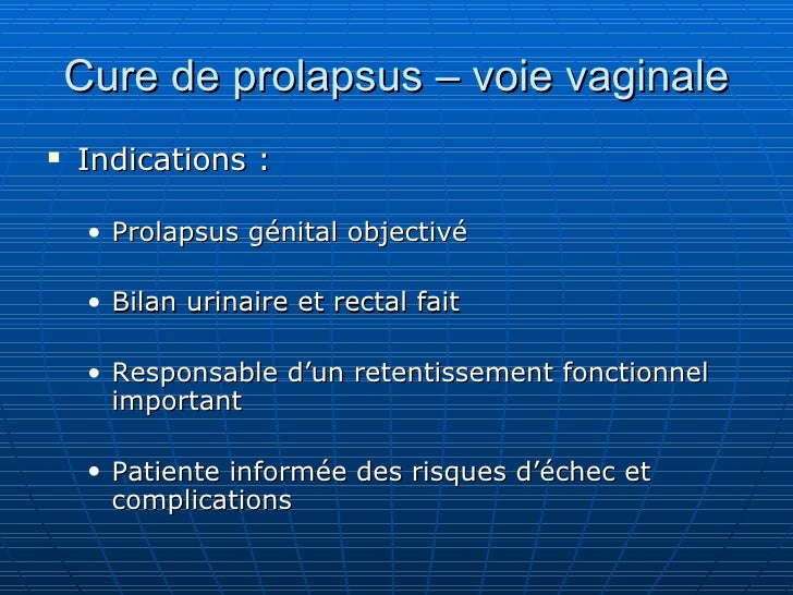 Prolapsus Génital Fiche Ide : Prolapsus génitaux (descente d’organes ...