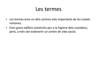 Les termes | PPTX