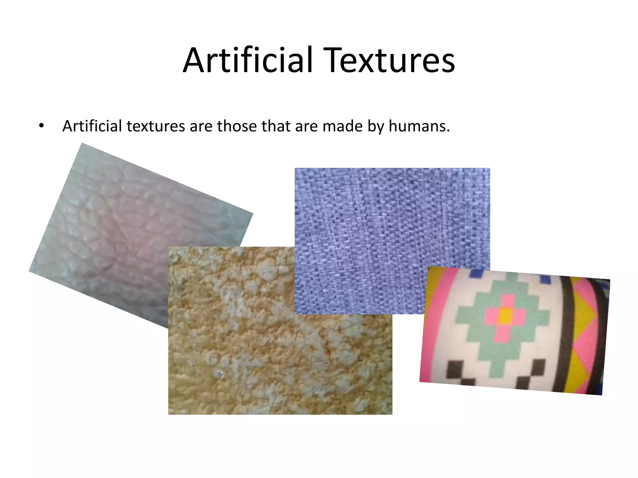 Les textures | PPT
