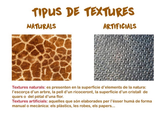 Les textures | PPT