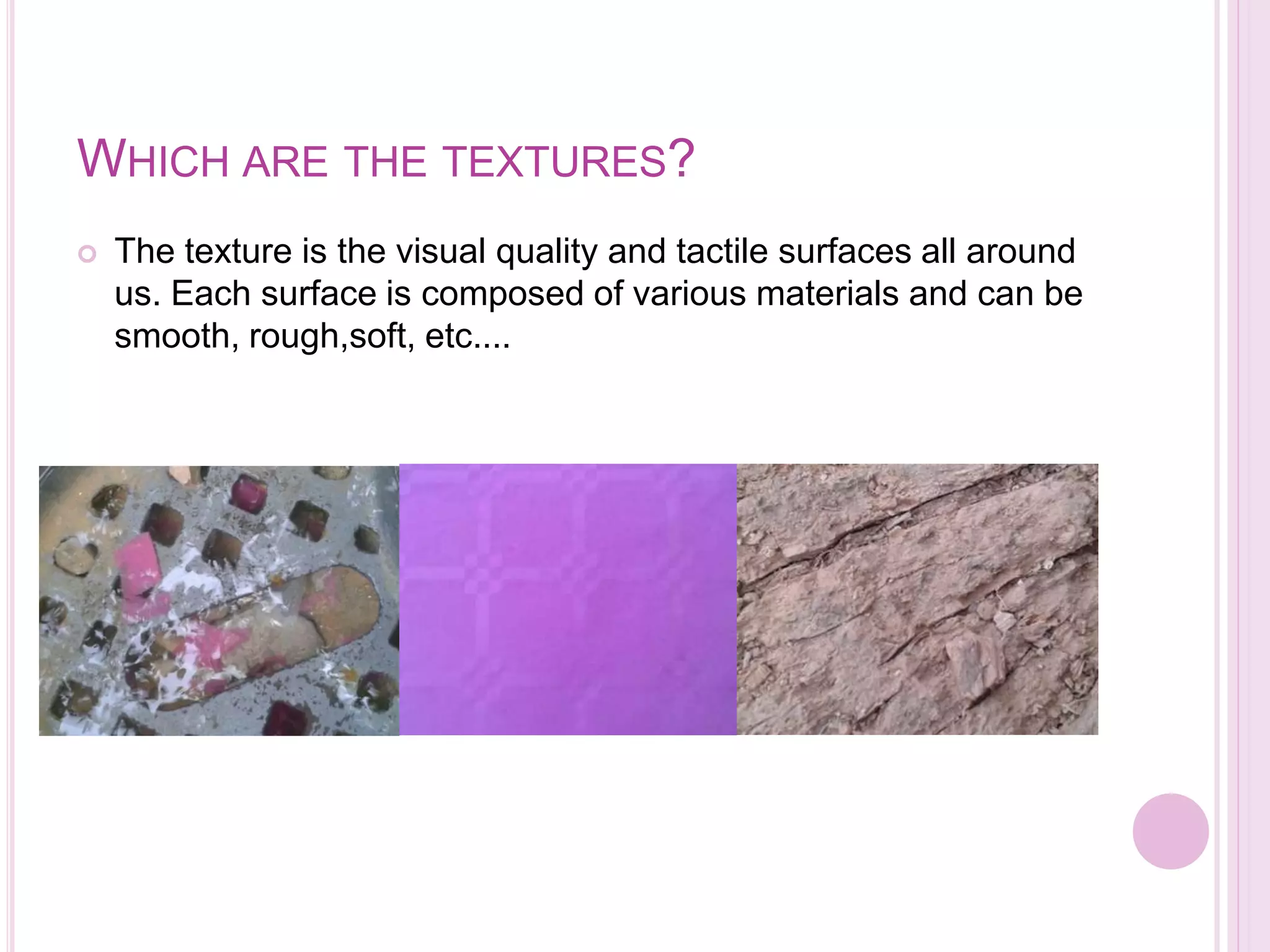 textures | PPT