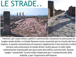 Le strade di roma | PPTX