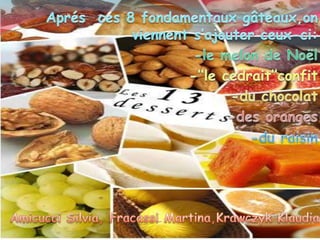 Les treize desserts | PPTX