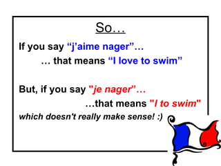 Les verbes -ER | PPT