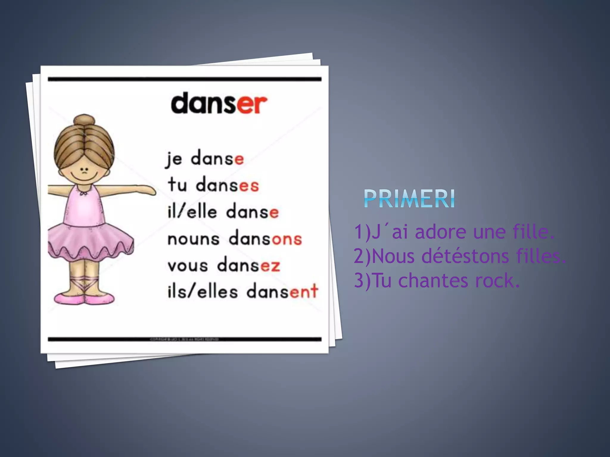 Les verbes en er 1 | PPT