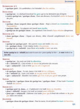 Les verbes et leurs prepositions | PDF