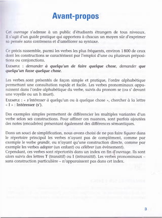 Les verbes et leurs prepositions | PDF