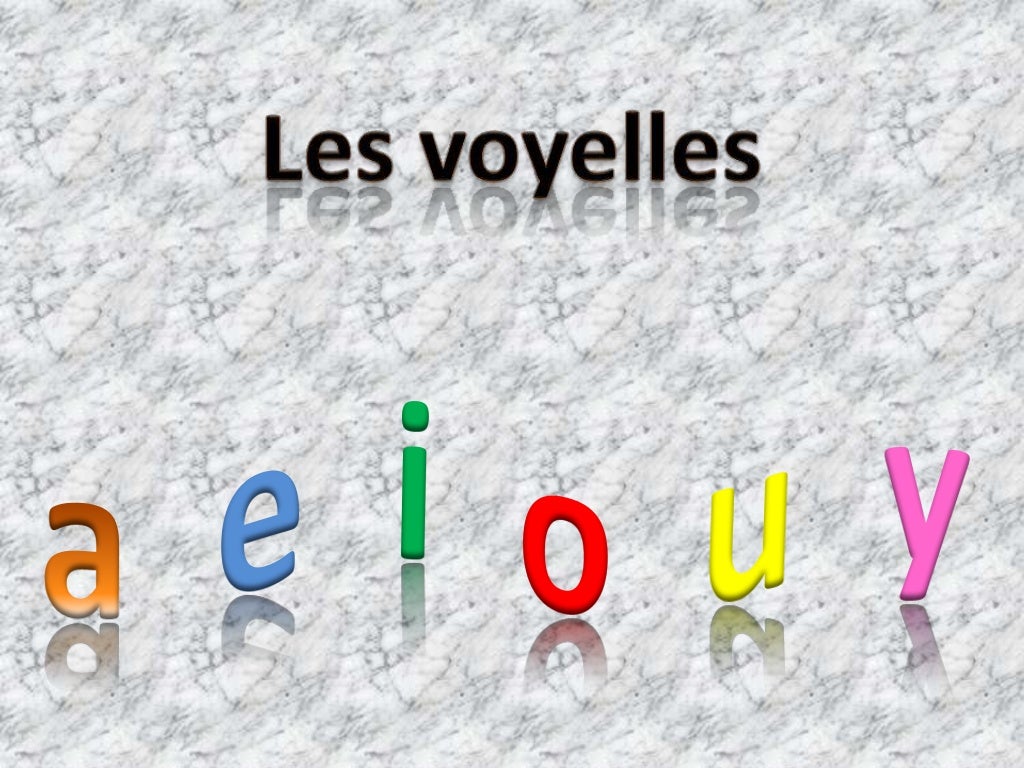 Les voyelles