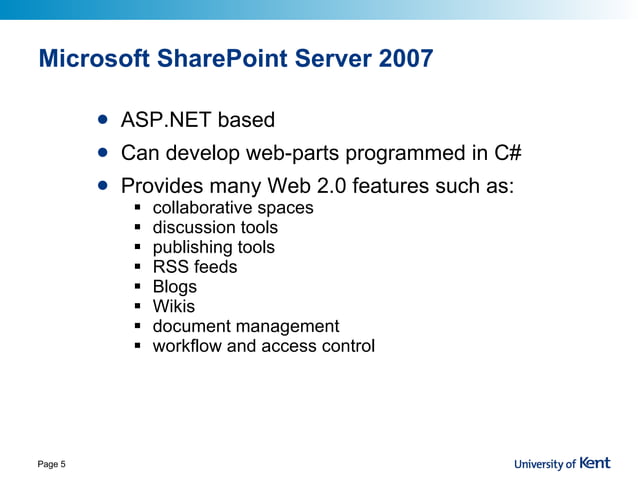 SharePoint for Teaching and Learning | PPT