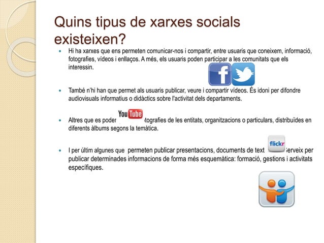 Les xarxes socials | PPTX