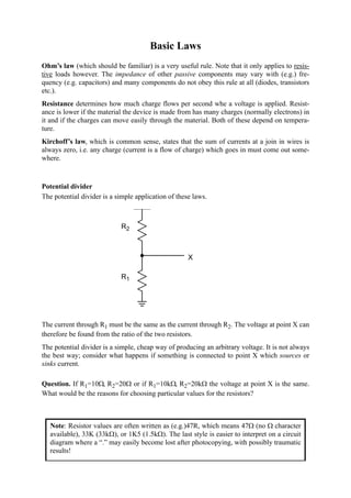 Let basic electricity | PDF