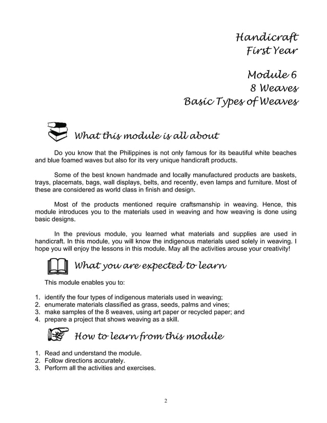 Let basic handicraft | PDF