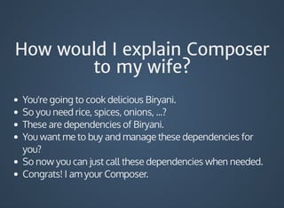 PHP Composer Basics | PDF