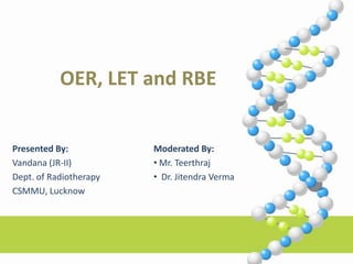 LET, RBE & OER - dr vandana | PPT