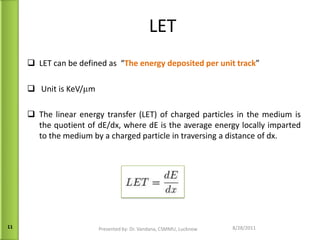 LET, RBE & OER - dr vandana | PPT