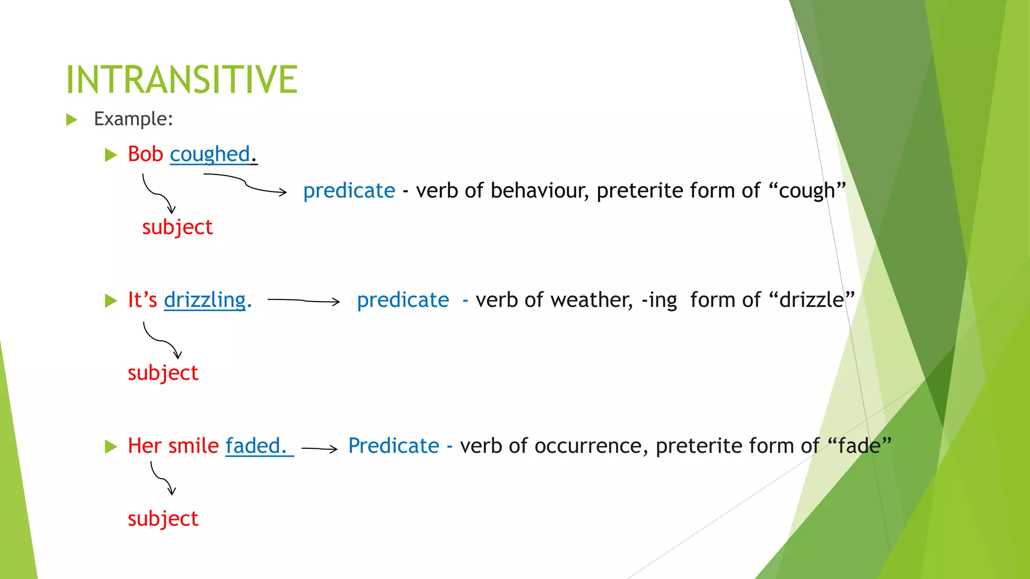 Complementation of Verbs | PPTX