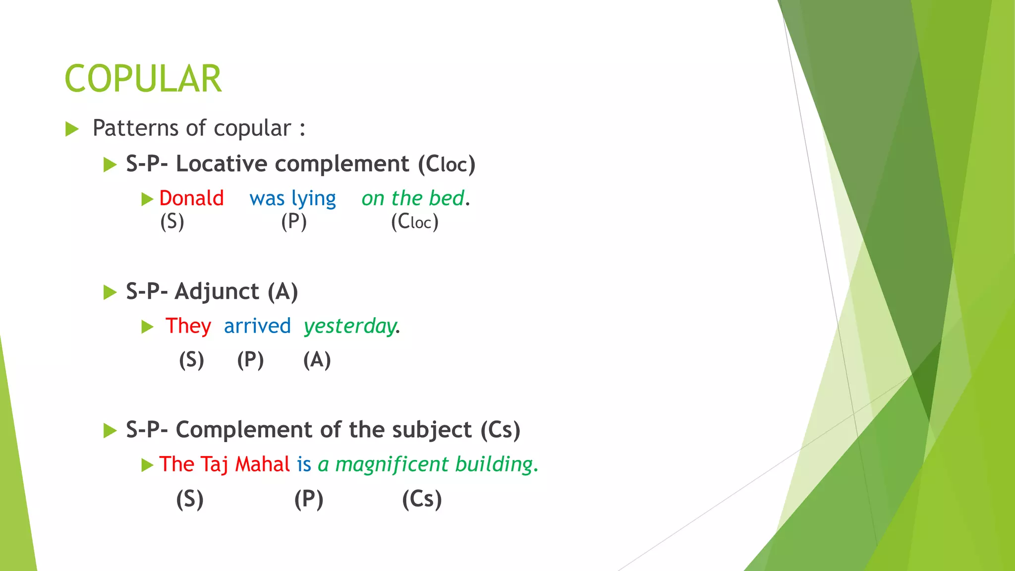 Complementation of Verbs | PPTX