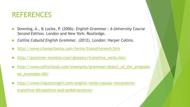 Complementation of Verbs | PPTX