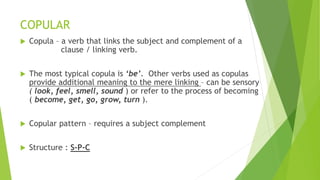Complementation of Verbs | PPTX