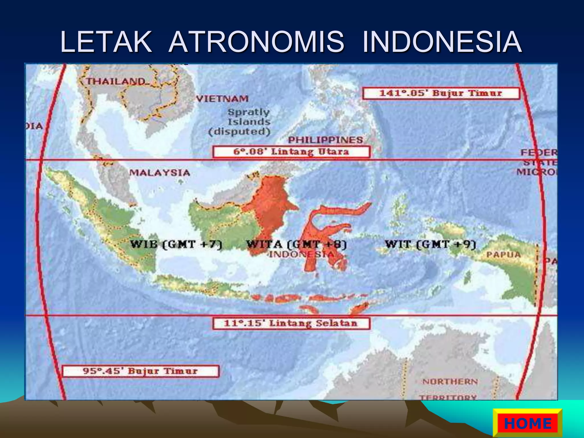 Letak geografis, astronomis dan geologin 2 | PPSX