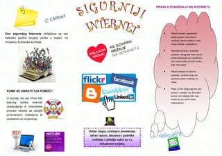 Letak o sigurnijem internetu | PDF