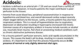 Trauma lethal triad | PPTX