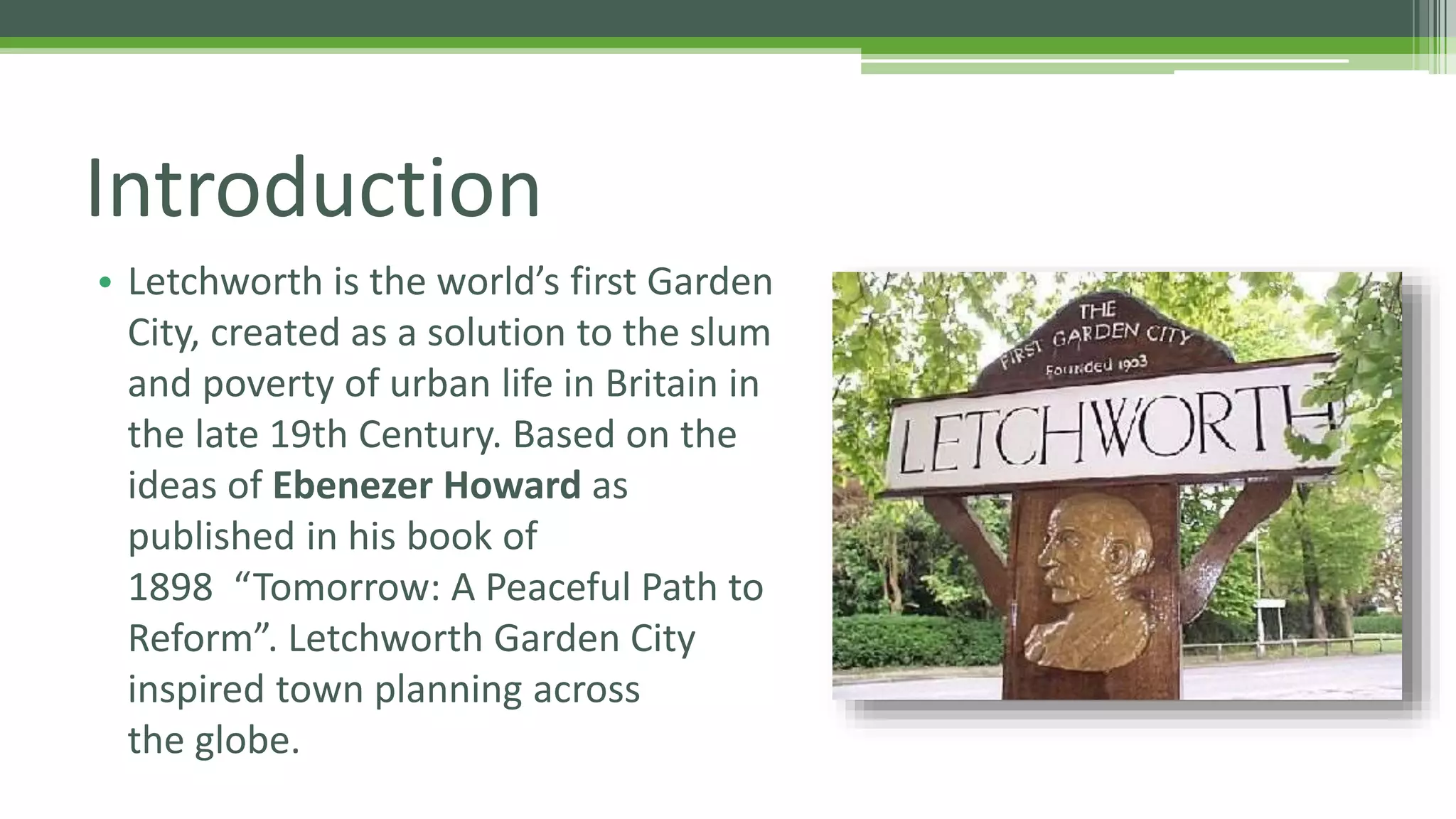 Letchworth garden city | PPTX