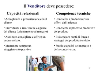 Le tecniche di vendita | PDF