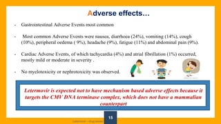 Letermovir drug review | PPTX