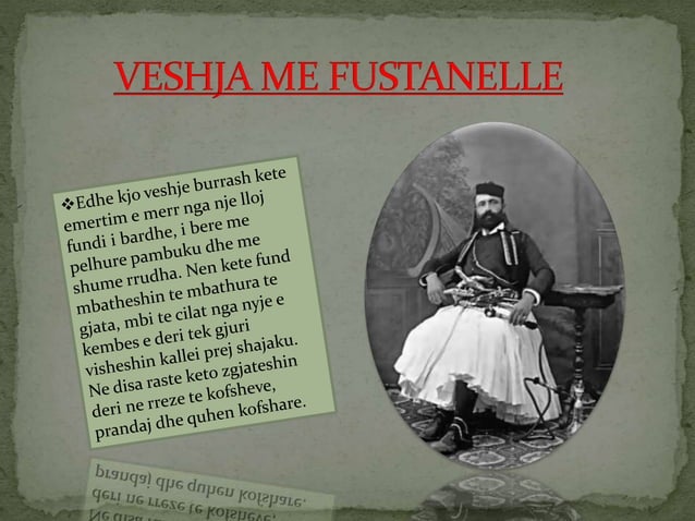 Veshjet kombetare shqiptare | PPTX
