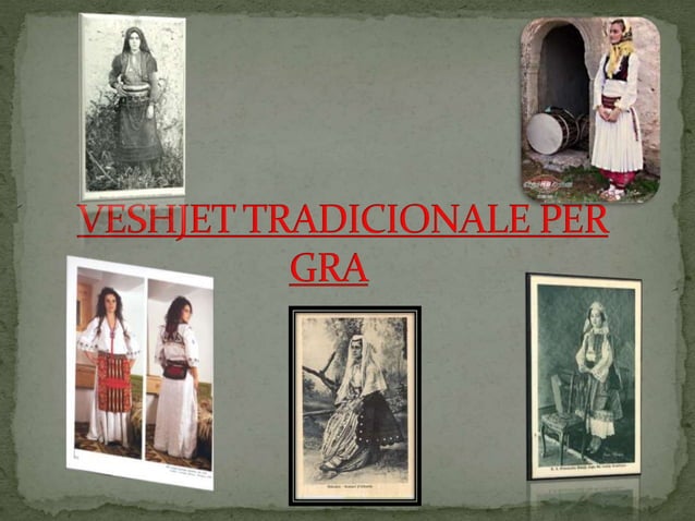 Veshjet kombetare shqiptare | PPTX