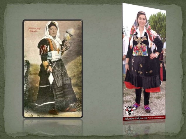 Veshjet kombetare shqiptare | PPTX
