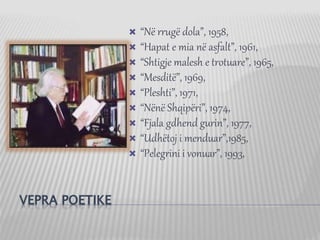Letersia boterore e shekullit xx | PPTX