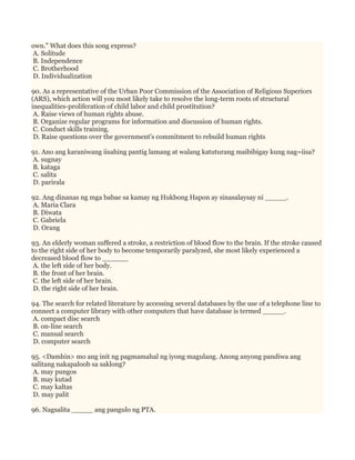 Let general education 5 | DOC