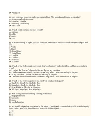 Let general education 5 | DOC
