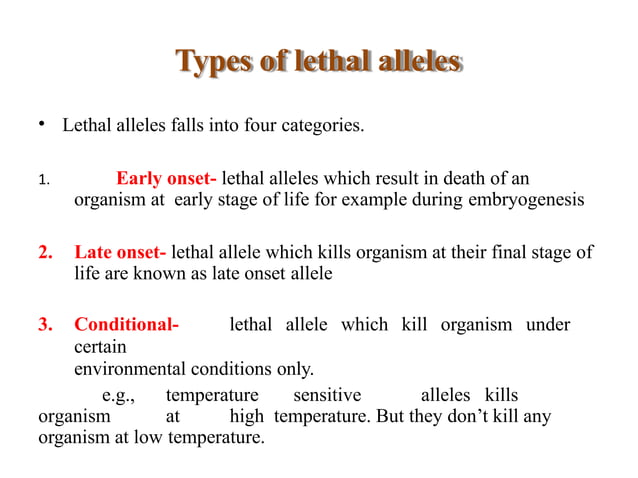 LETHAL ALLELES in humans and plants.pptx