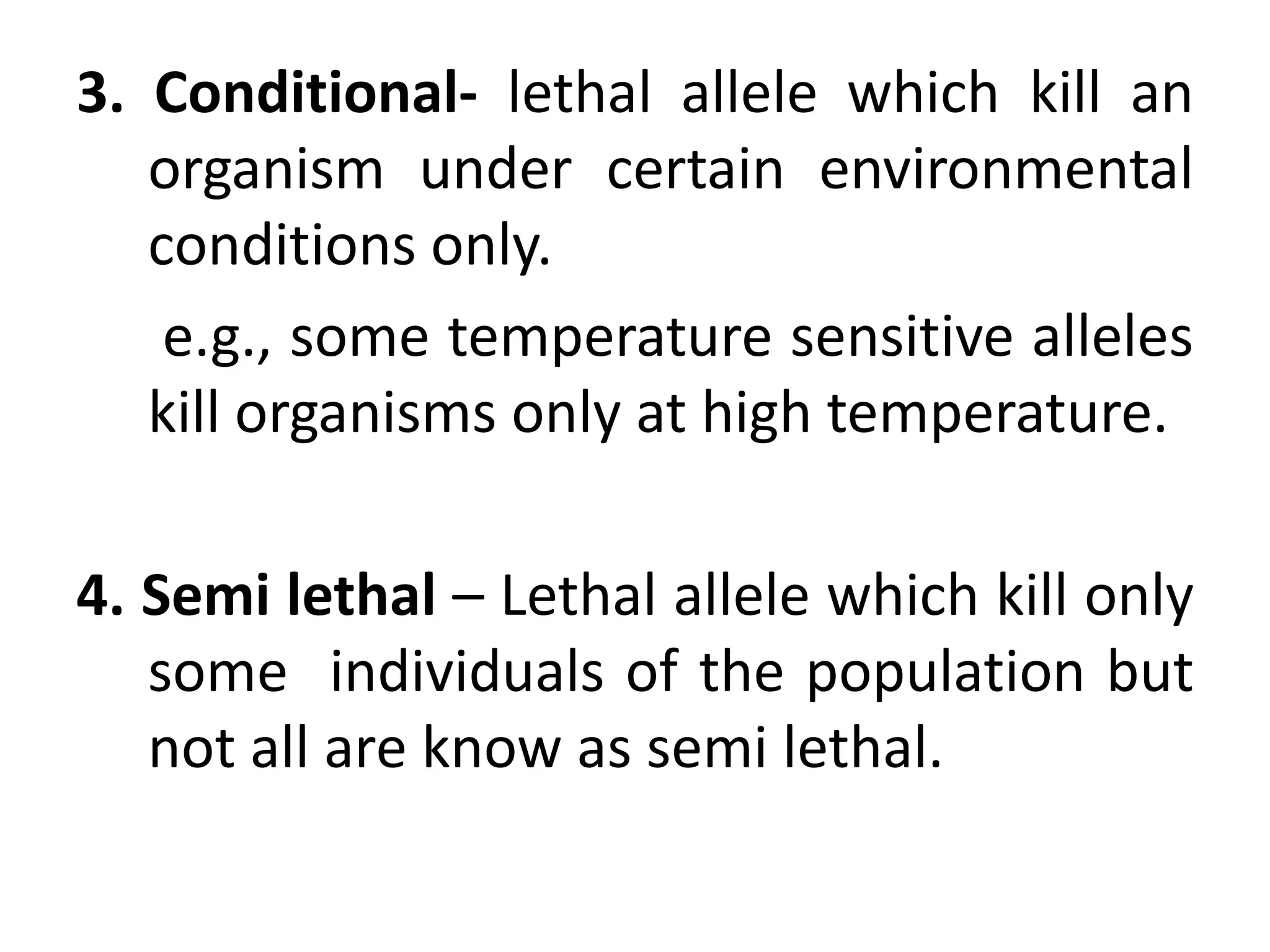 Lethal genes and gene therapy | PPTX