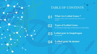 Lethal genes | PPTX