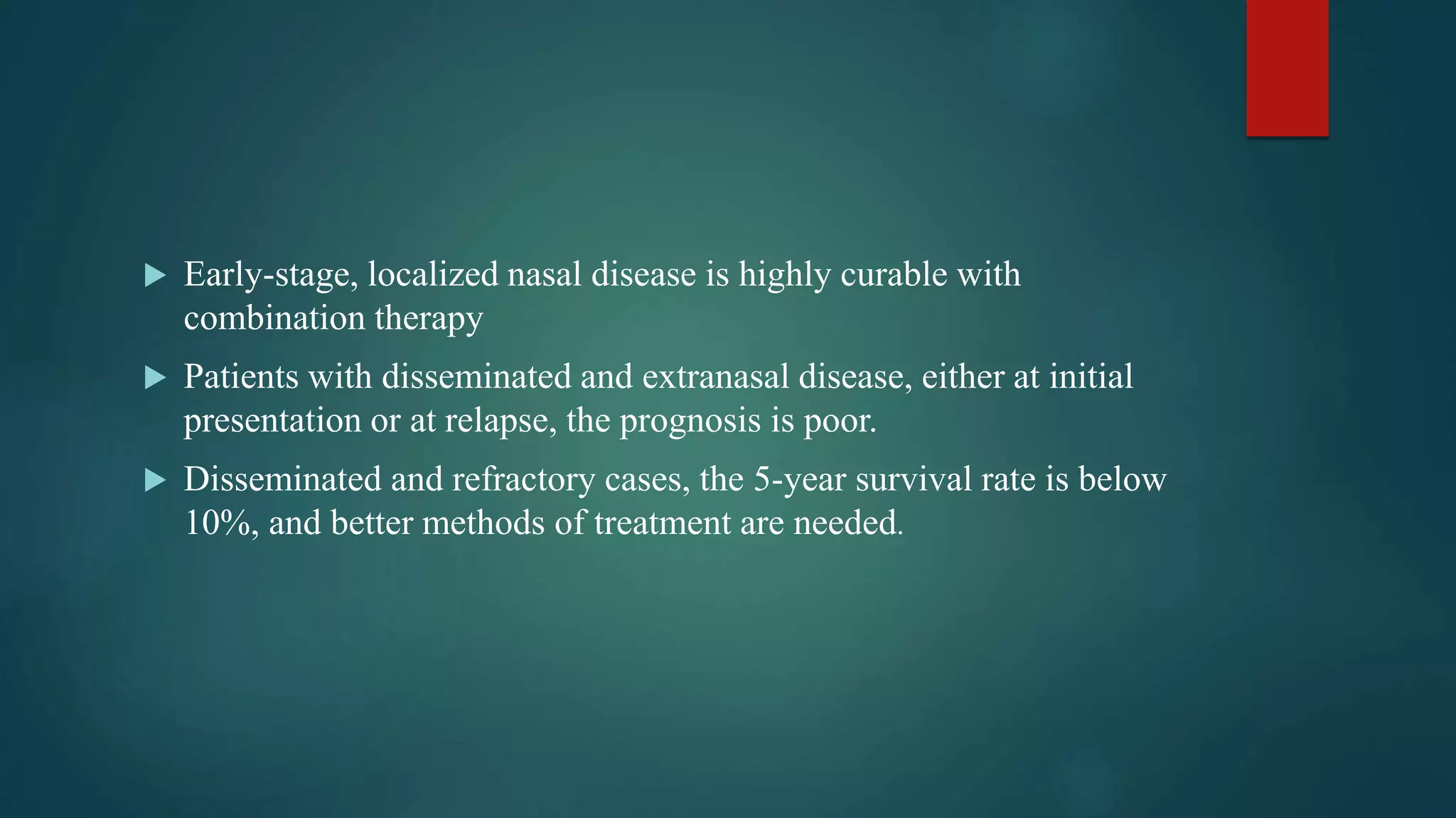 Lethal midline granuloma treatment approach | PPTX