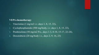 Lethal midline granuloma treatment approach | PPTX