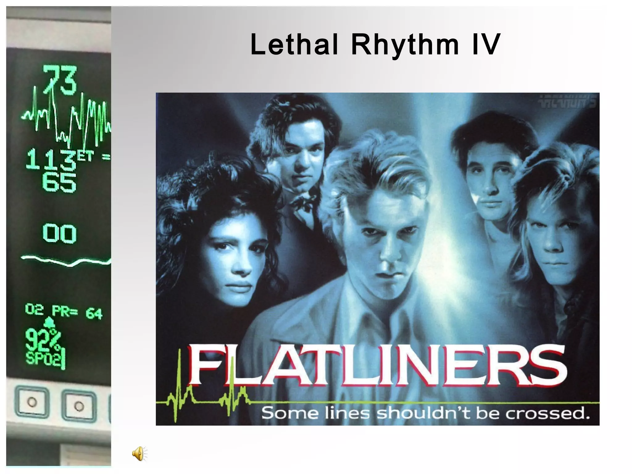 Lethal Cardiac Rhythms - Manual Defibrillation | PPT