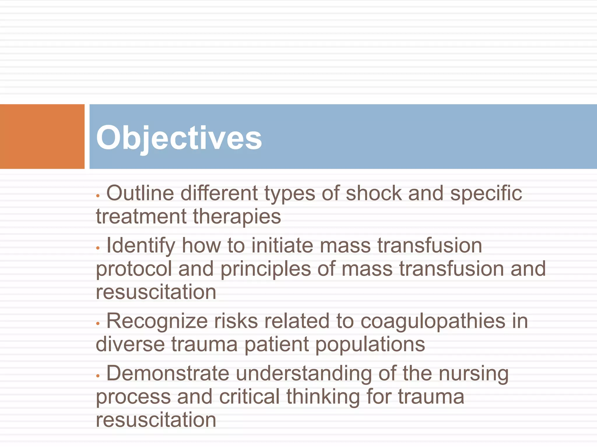 Lethal triad case study no questions | PPTX