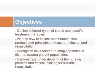 Lethal triad case study no questions | PPTX