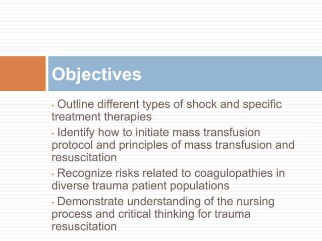 Lethal triad case study no questions | PPT