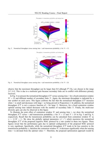 MAC Protocol for Cognitive Radio Networks | PDF