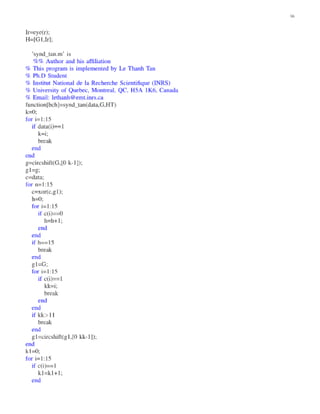 Simulation of A Communications System Using Matlab | PDF