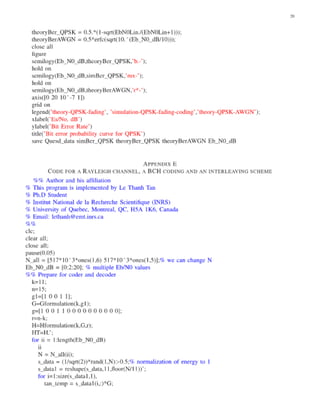 Simulation of A Communications System Using Matlab | PDF