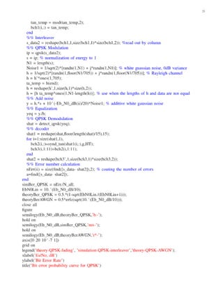 Simulation of A Communications System Using Matlab | PDF